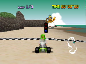 Play Maro Kart 64 - Lakitu Pride Flag Mod On My Emulator Online
