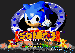 Play Sonic 3 Master Edition 2 (K Fusion Version) On My Emulator Online