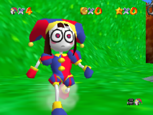 Play Pomni in SM64 On My Emulator Online