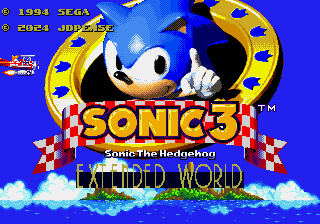 Play Sonic 3 Extended World Demo On My Emulator Online